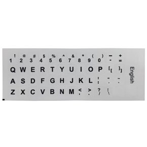 Keyboard Letter Stickers