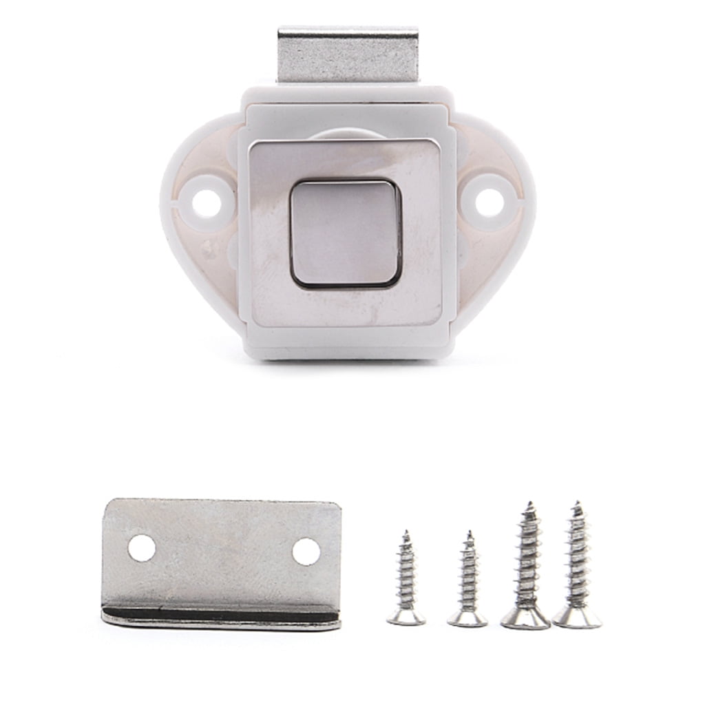 TIERPOP 20mm Keyless Push Button Lock Cupboard Button Lock Drawer ...