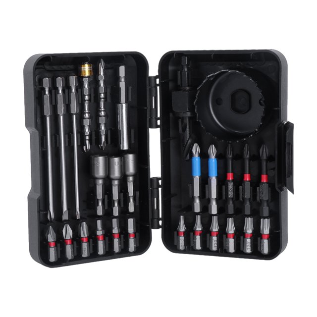 TIERPOP 27Pcs Cross Bit Long Screwdriver Bit Set 1/4inch Hex Cross ...
