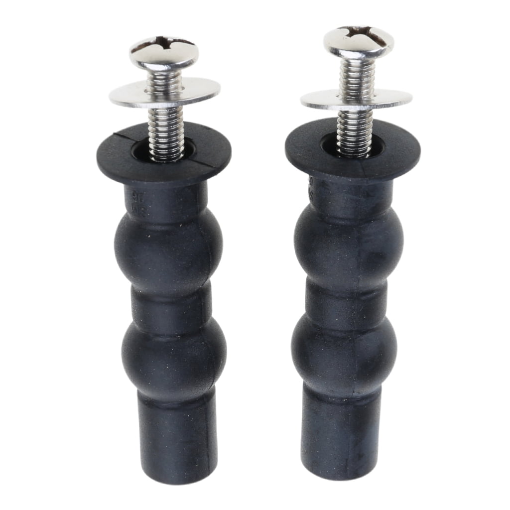 TIERPOP 2x Toilet for Seat Fixing Screwbolts with Two Expandable Ball ...
