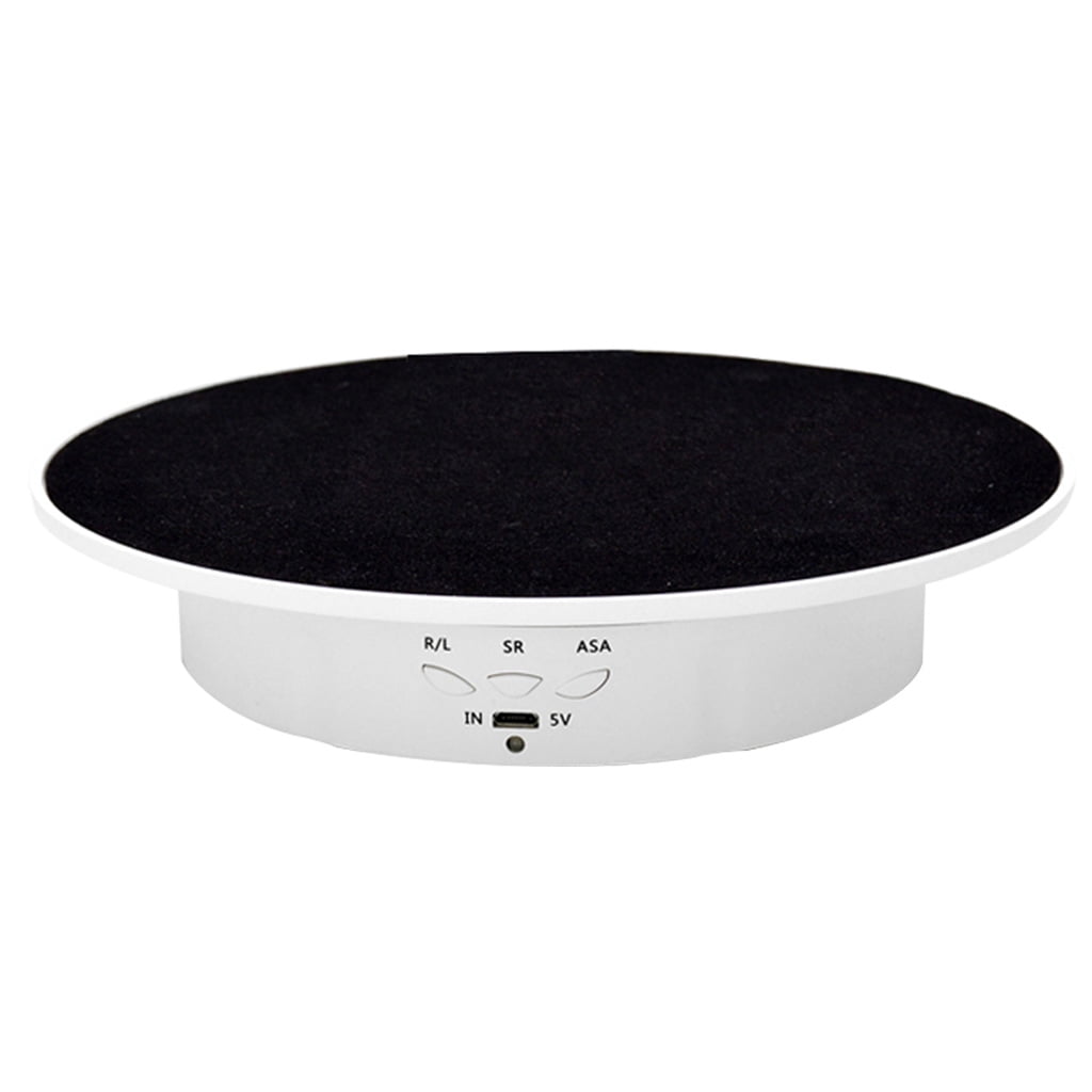 TIERPOP 3 Speeds Electric Rotating Display Stand Turntable Jewelry ...