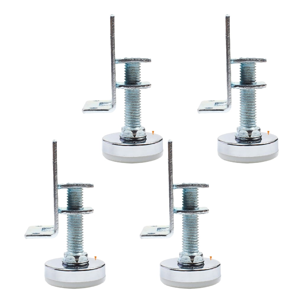 TIERPOP 4/10Pcs Furniture Table Chair Sofa Leg Feet Adjustable Leveler ...