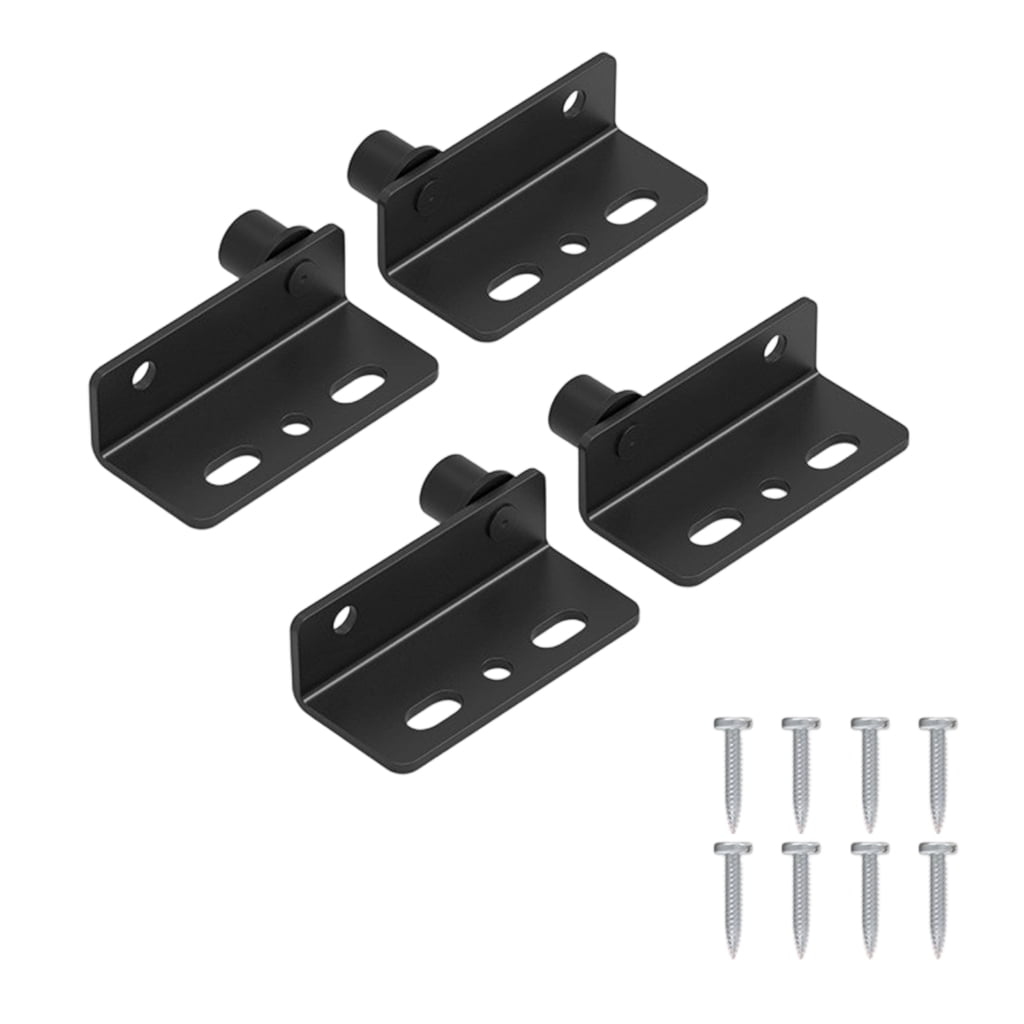 TIERPOP 4Pieces Practical Sturdy Stainless Steel/Iron Pivoting Angles ...