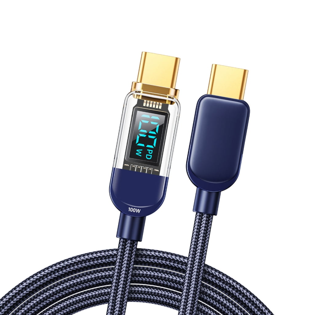 TIERPOP 66W USB Type C Cable Fast Charging Wire Cord For Phone Digital ...