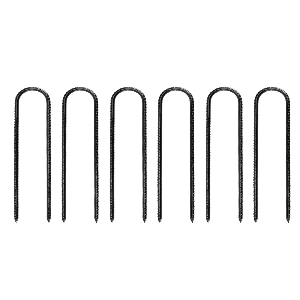 TIERPOP 6pcs Ground Anchors Steel Fixing Tool Steel Ground Stakes ...