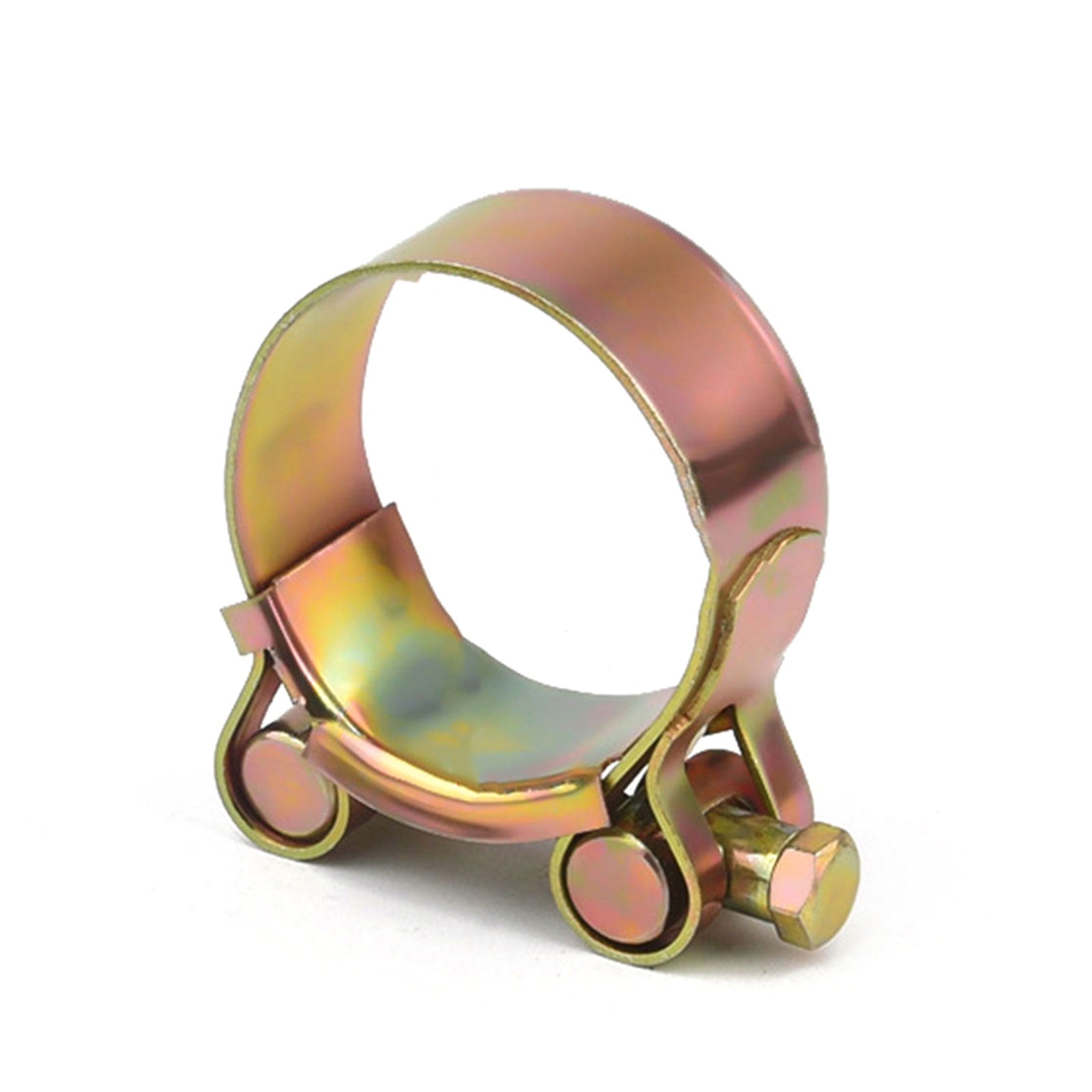 TIERPOP Adjustable Carbon Steel Duct Clamps Hose Clamp Pipe Clamp Air ...