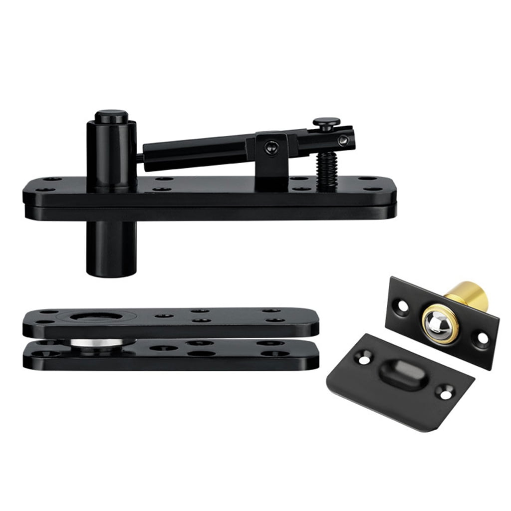 TIERPOP Adjustable Heavy Duty Door Pivots Hinges 360 Degree Shafts ...