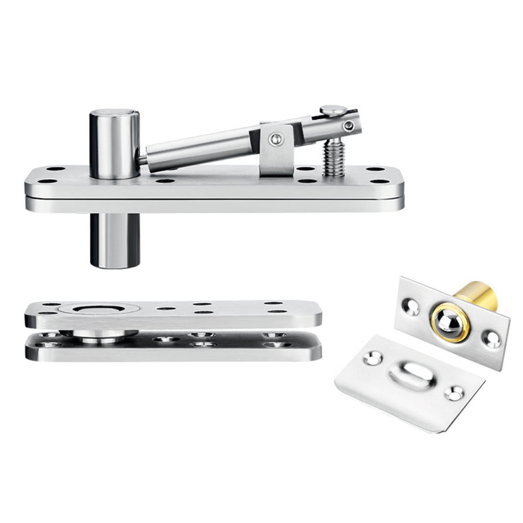 TIERPOP Adjustable Heavy Duty Door Pivots Hinges 360 Degree Shafts ...