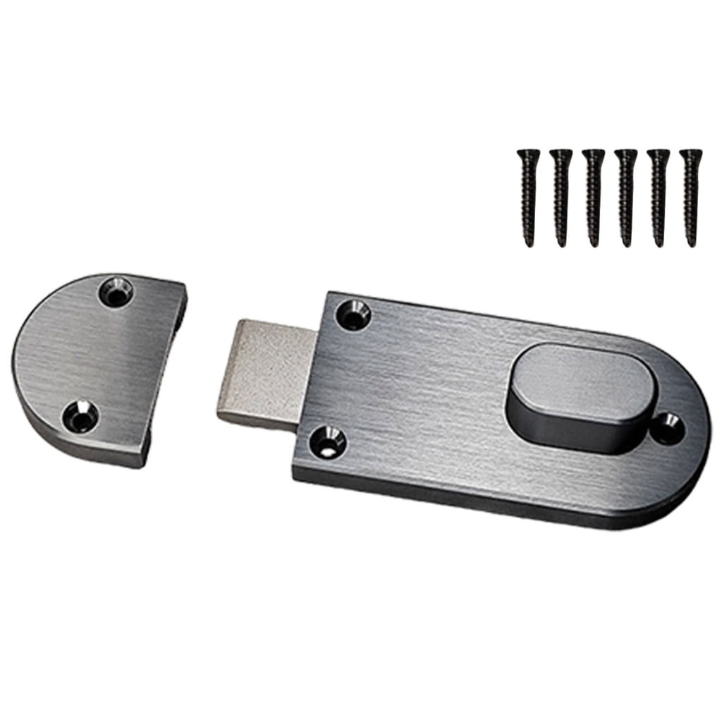 TIERPOP Aluminum Round Door Latches Aluminum Door Bolts with Adjustable ...