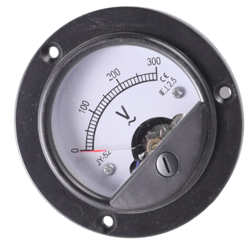 TIERPOP Analogue Panel Meter Volts Voltage Gauge Analog Voltmeter AC0 ...