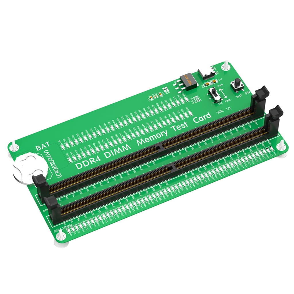 TIERPOP DDR4 DIMM Memory Tester DDR4 Memory Test Card with LED ...