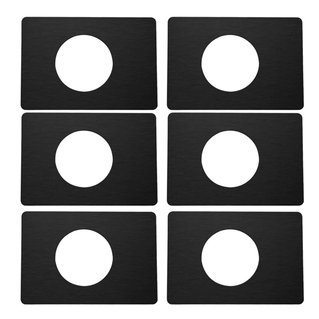 TIERPOP Door Locking Hole Backing Reinforcer Easy to Use Door Knob ...