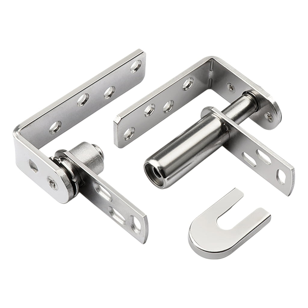 TIERPOP Double Swing Door Stainless Steel Hinges with Auto Return ...