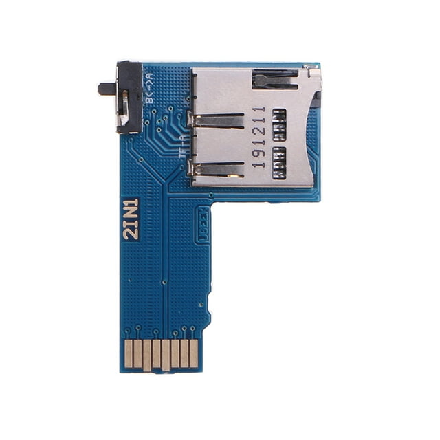 TIERPOP Dual System Switcher 2 in 1 Micro SD/TF Card Memory Storage ...