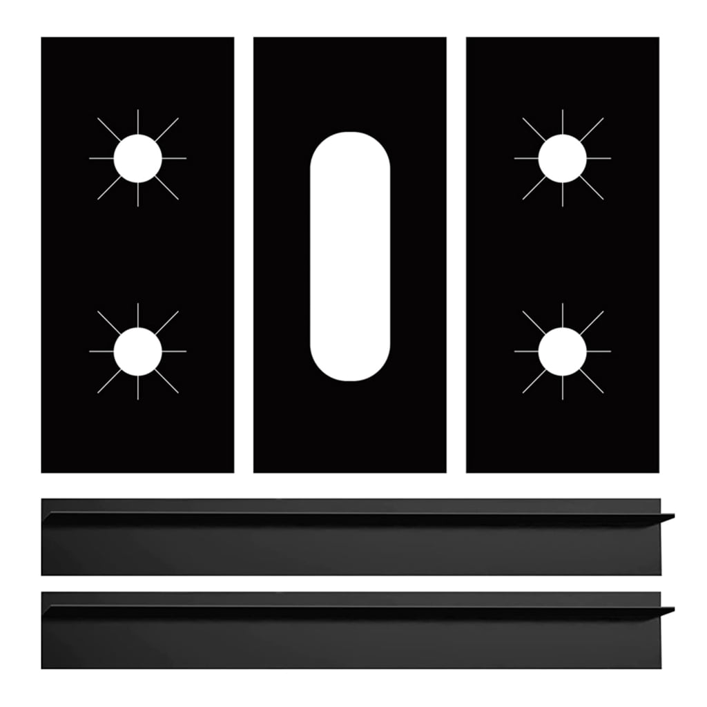 TIERPOP Efficient Cooktops Protector for 5 Burners Stove Stovetop ...