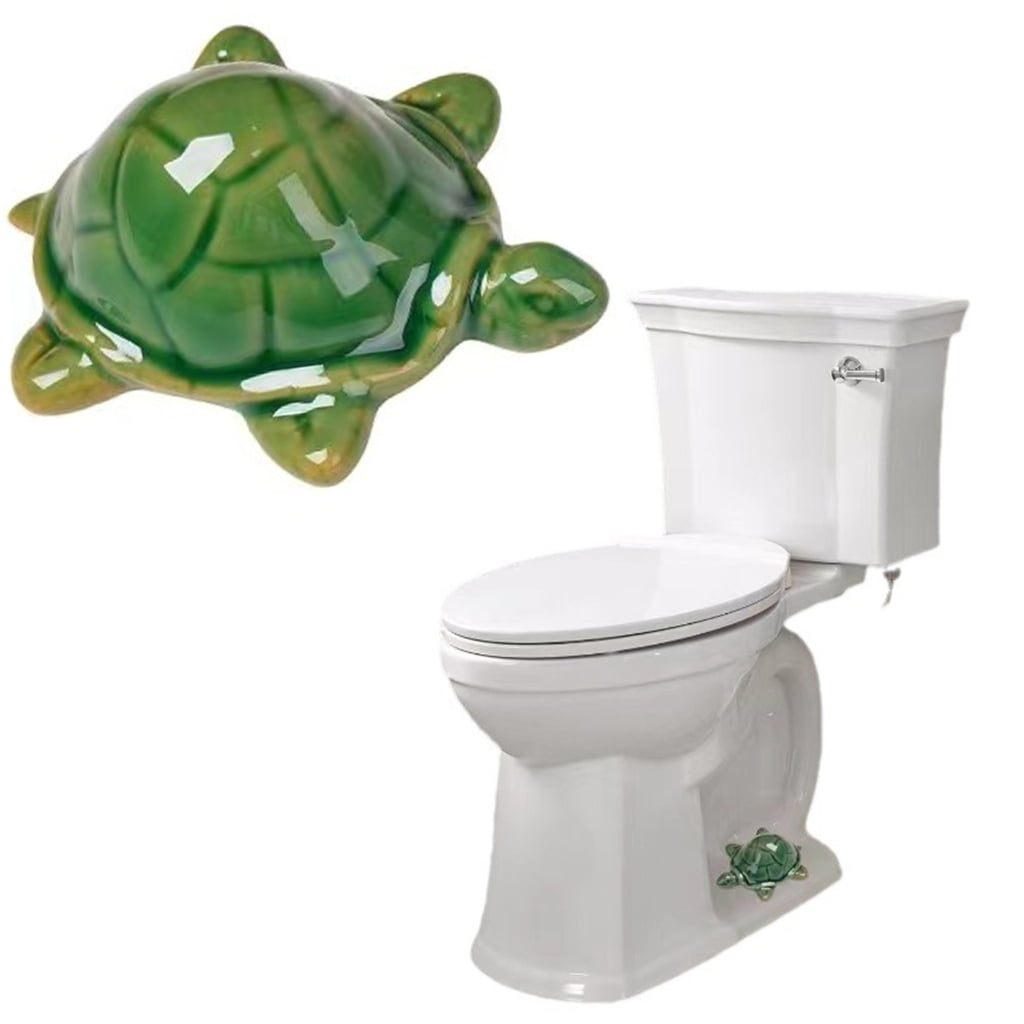 TIERPOP Fun & Functional Sea Creature Toilet Bolt Caps Fun Turtle ...