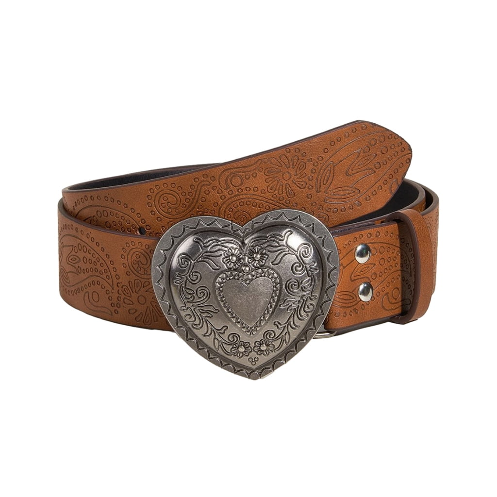 TIERPOP Girl Carved Heart Buckle Waist Belt Western Style Belt for ...
