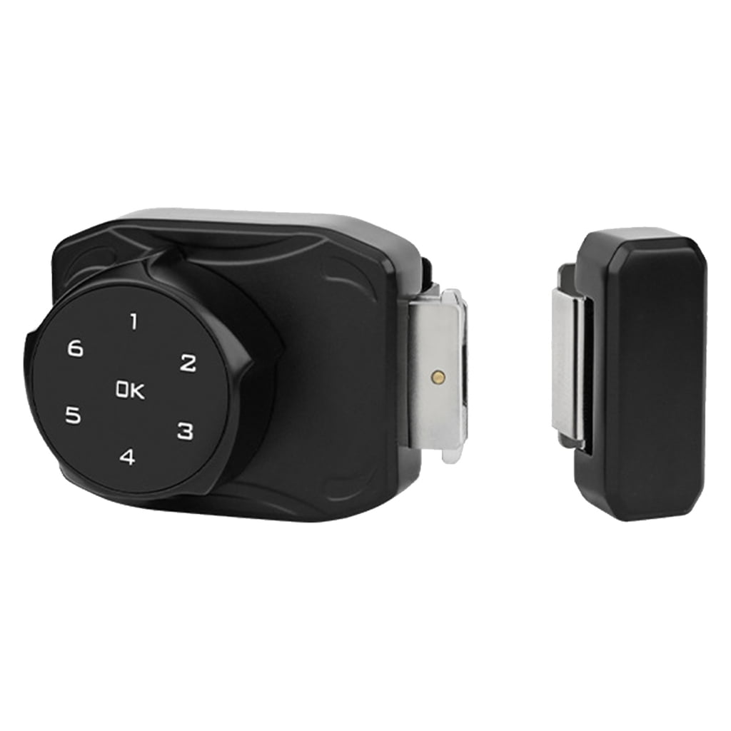 TIERPOP Glass Door Electric Passwords Lock Frameless Sliding Door Lock ...