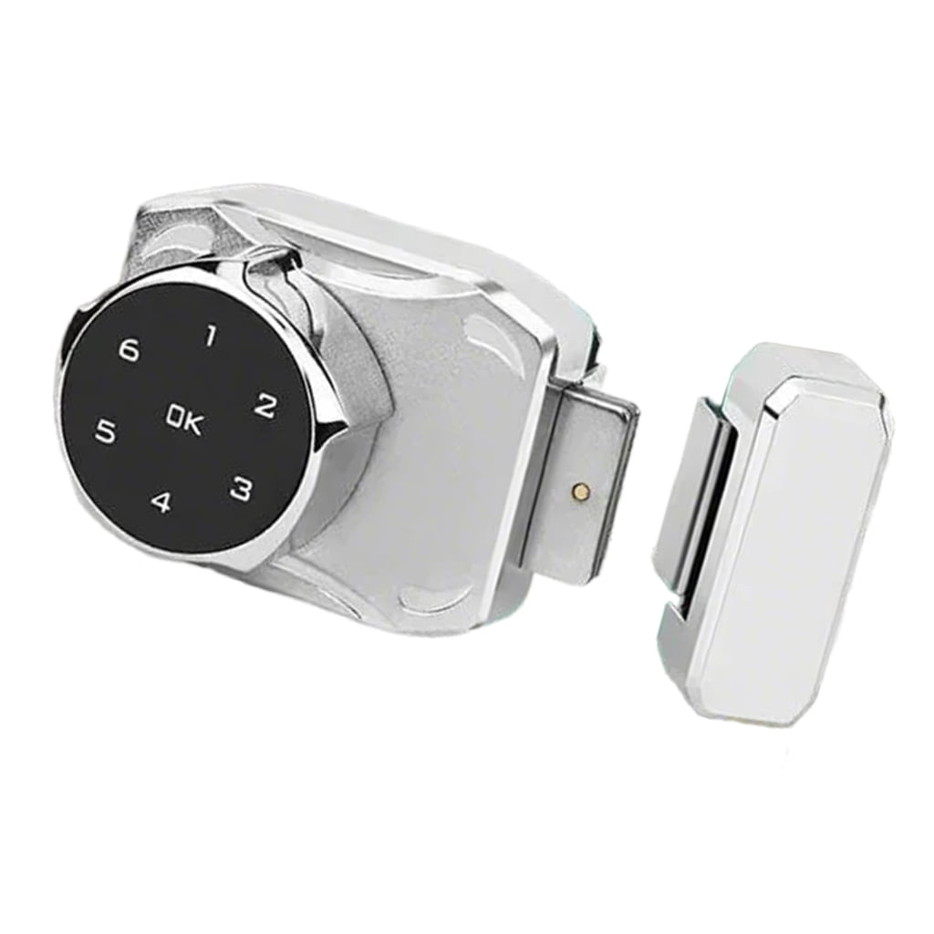 TIERPOP Glass Door Electric Passwords Lock Frameless Sliding Door Lock ...