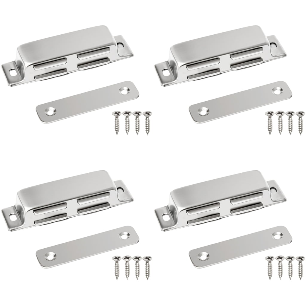 TIERPOP Heavy Duty Magnetic Door Catch Cabinet Magnets Stainless Steel ...
