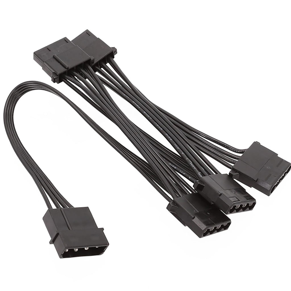 TIERPOP IDE to SATA Power Splitter Cable Big 4Pin to IDE SATA Power ...