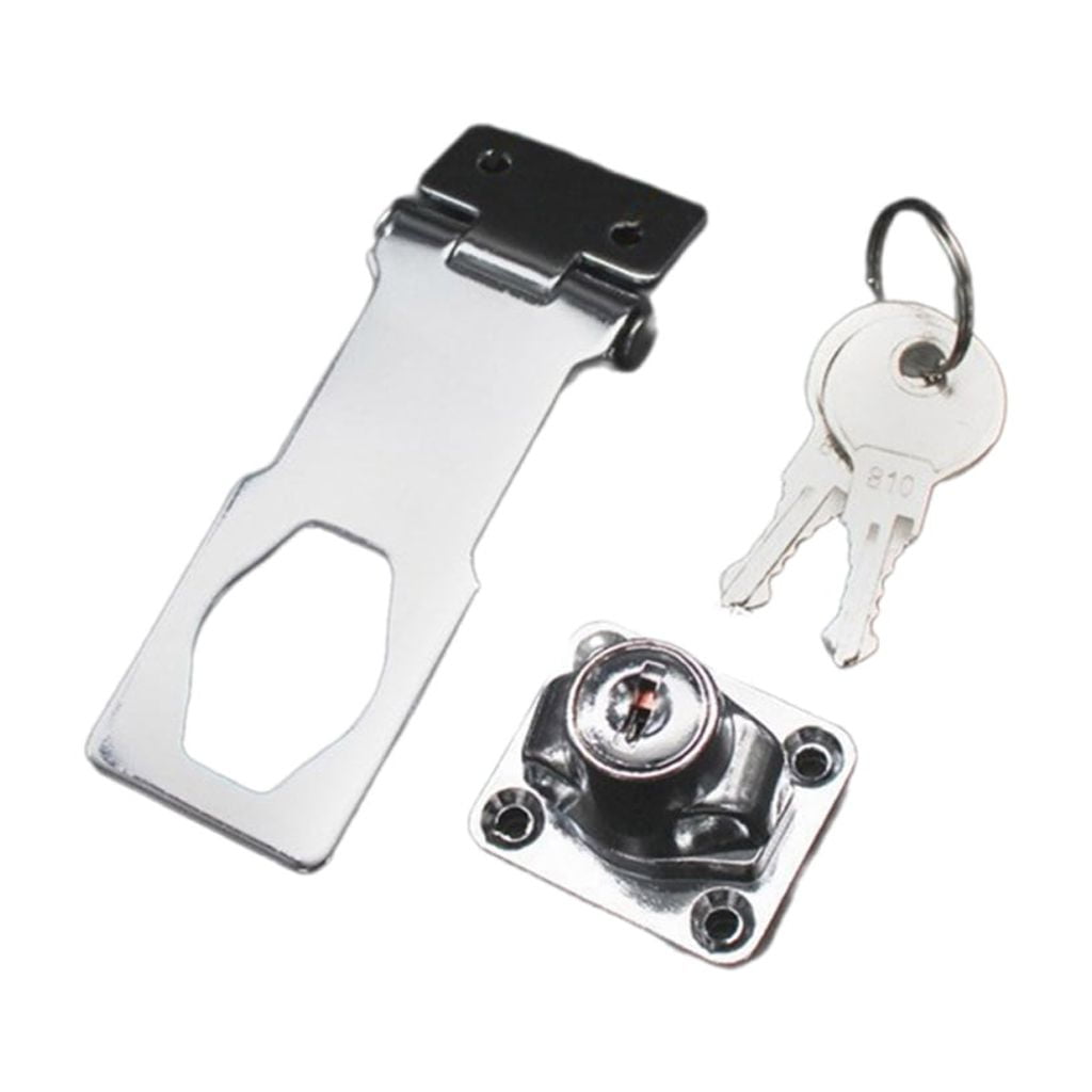 TIERPOP Industrial Locking Hasp Security Door Clasp Lock Padlocks Hasp ...