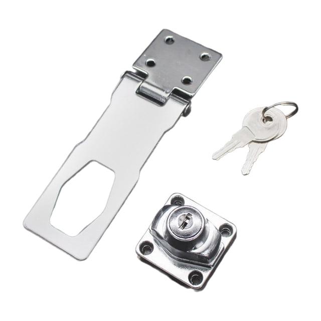 TIERPOP Industrial Locking Hasp Security Door Clasp Lock Padlocks Hasp ...