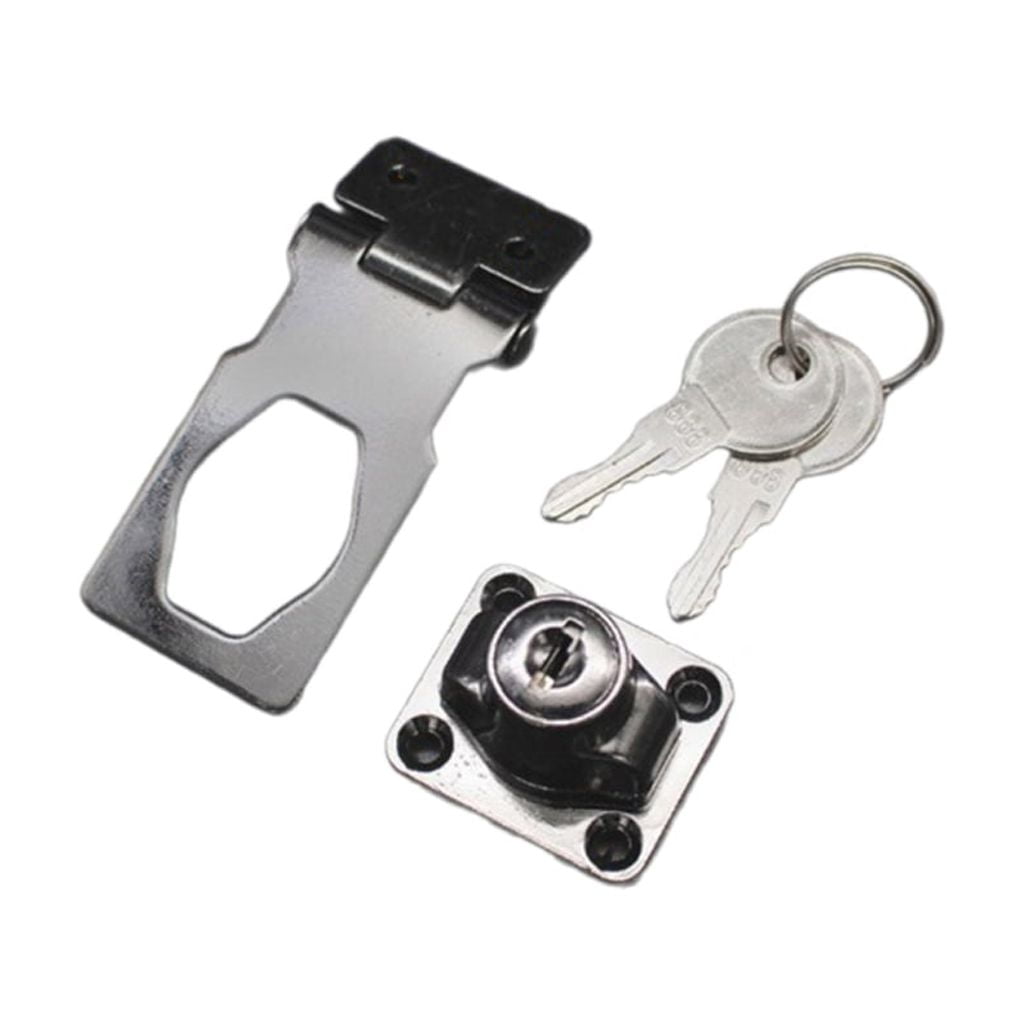 TIERPOP Industrial Locking Hasp Security Door Clasp Lock Padlocks Hasp ...