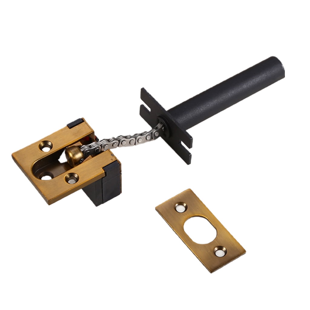 TIERPOP Invisible Security Door Chain Lock Home Door Guard Latches ...