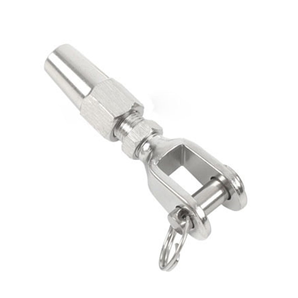 TIERPOP Marine Grade 316 Stainless Steel Deck Cable Railing Hardware ...