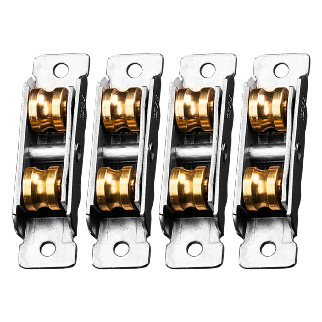 TIERPOP Metal Window Rollers Single Wheel Pulleys Robusts Window ...