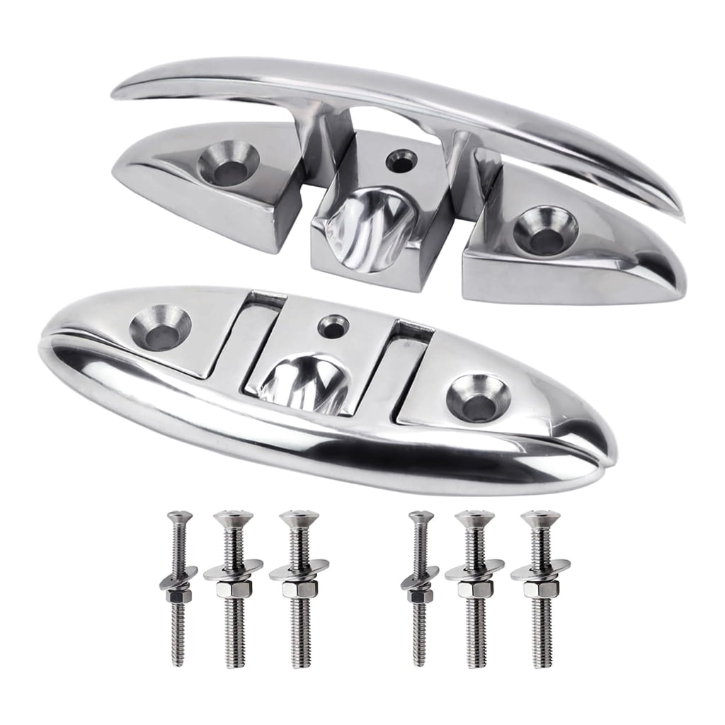 TIERPOP Multipurpose Sturdy Stainless Steel Folding Cleat Bolts ...