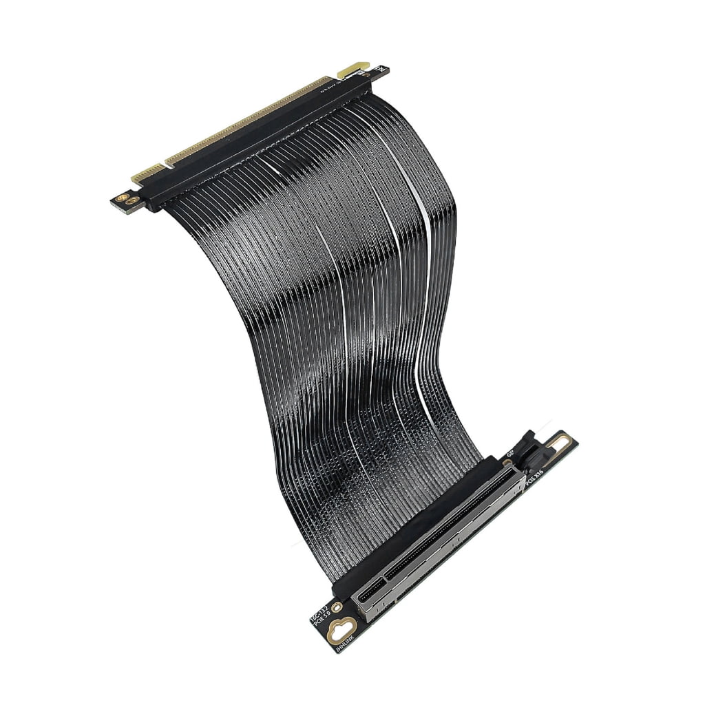 TIERPOP PCIE 5.0 X16 Graphics Card Extension Cable Right Angled ...