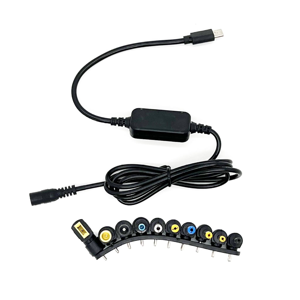 TIERPOP PD100W TypeC to Laptops Charging Cable 10 Adapters Multiple ...