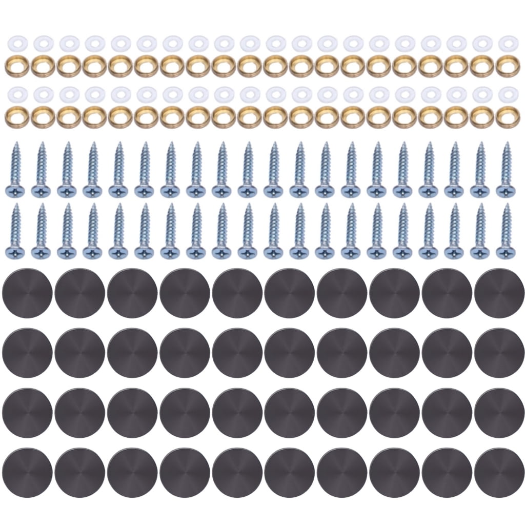 TIERPOP Pack of 40 Steel Screw Covers Caps Kitchen Ceiling Screws ...