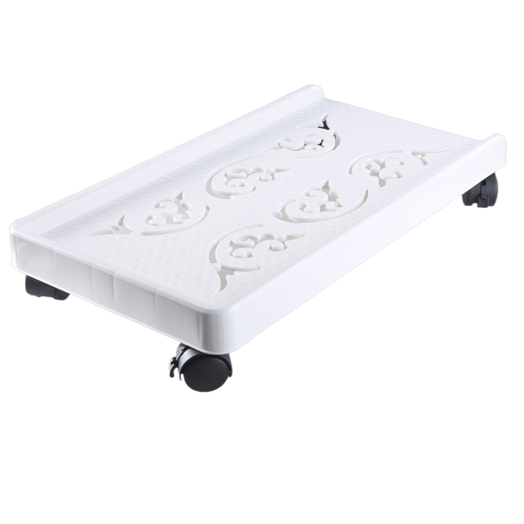 TIERPOP Portable Computer Base with Rotating Wheel Functional Computer ...