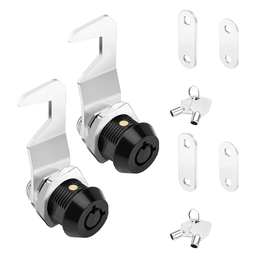 TIERPOP Precisions Cabinet & Tool Box Locks Steel with Hook Cams Keyed ...