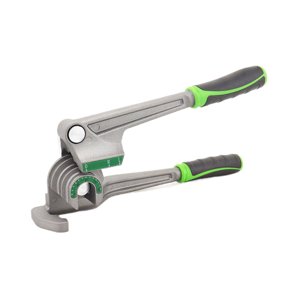 TIERPOP Professional Tube Bending Pliers 1/4" 3/8" 1/2'' 5/16" 3-in-1 Tubing Bender 180° HVAC ...