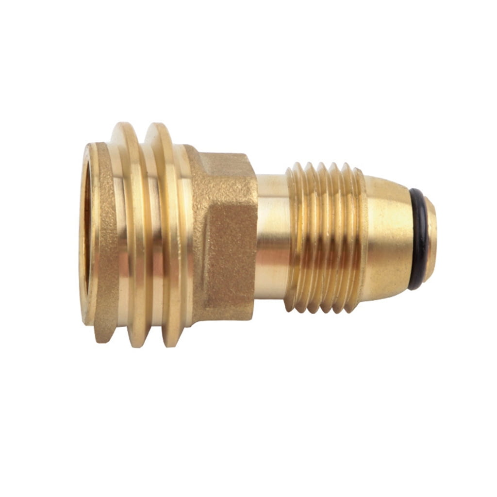 TIERPOP Propane LP TANK POL Service Valve to QCC Outlet Brass Adapter ...