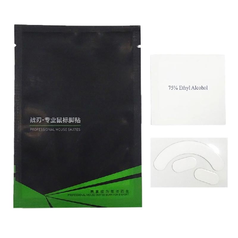 TIERPOP Replacement Mouse Skates Pad 1Pack Round Curved Edges Mouse ...