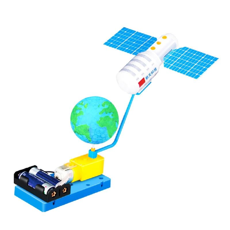 TIERPOP Satellite Toy Hand on Space Satellite Model Kits Space Station ...