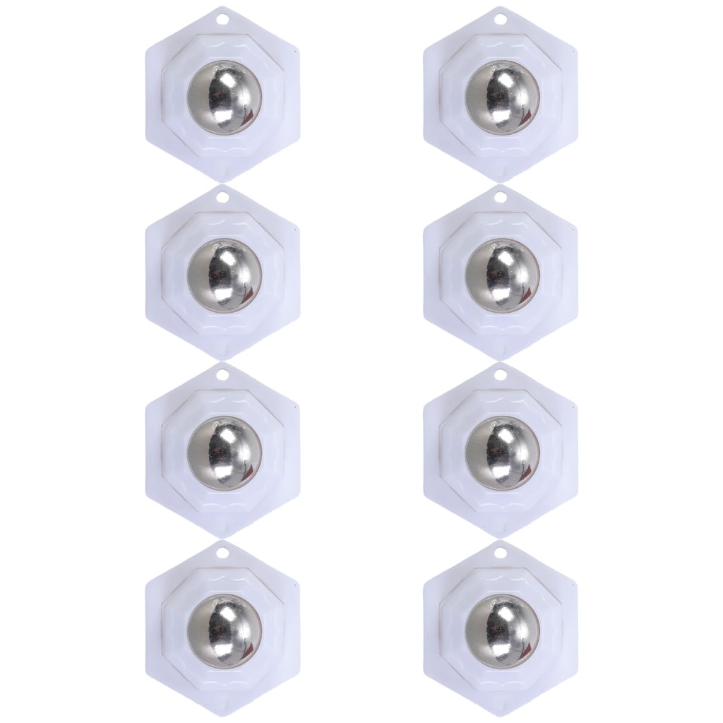 TIERPOP Set of 8 Practical Adhesive Round Castors for Furniture ...