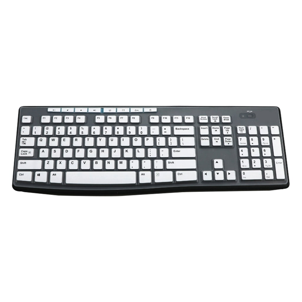 TIERPOP Silicone Keyboard Skin For K200 K260 K270 K275 Laptops Protects Against Spills Enhancing ...