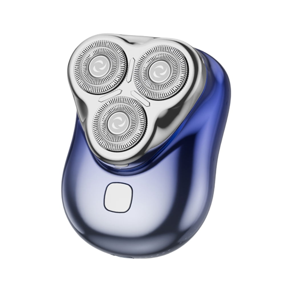 TIERPOP Small Rechargeable Men Electric Shaver with 3 Floating Heads ...