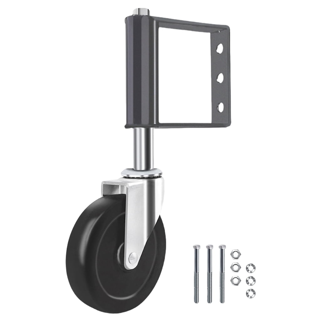 TIERPOP Spring Loaded Gate Caster Replacement Garden Gate Wheel Wear ...