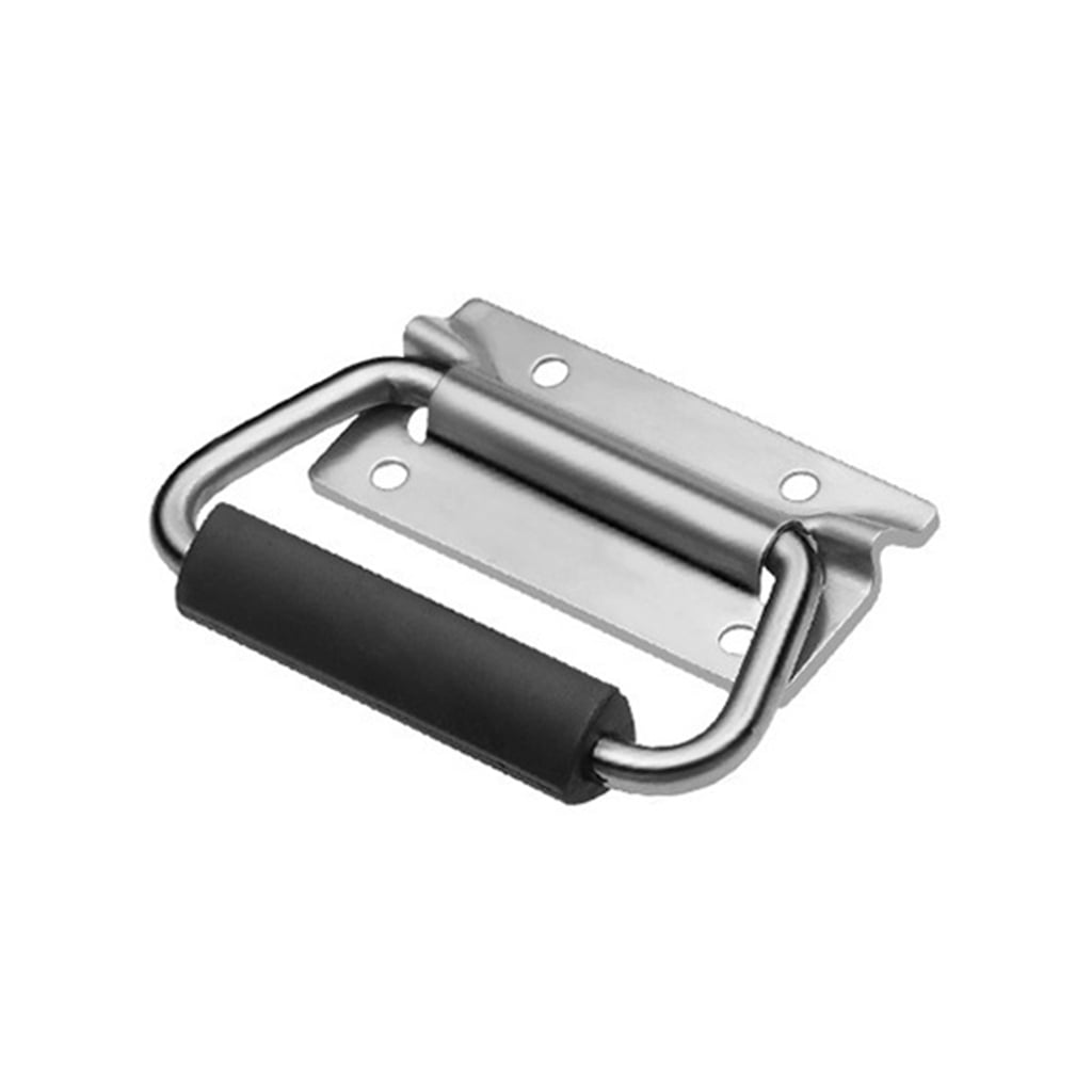 TIERPOP Spring Loaded Handle Silver 304 Stainless Steel Folding Handles ...