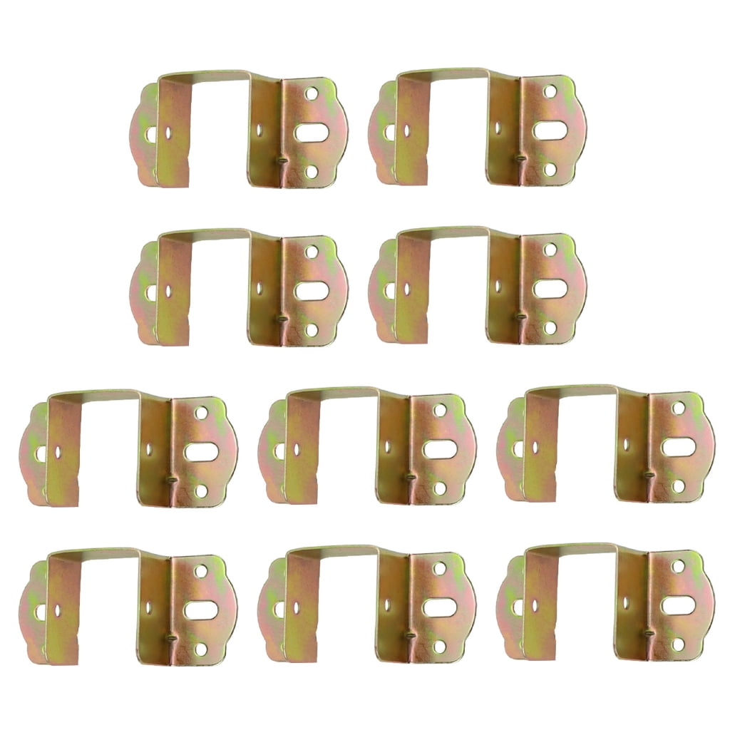 TIERPOP Sturdy Bed Frame Brackets Bed Beam Stabilizers Wood Furniture ...