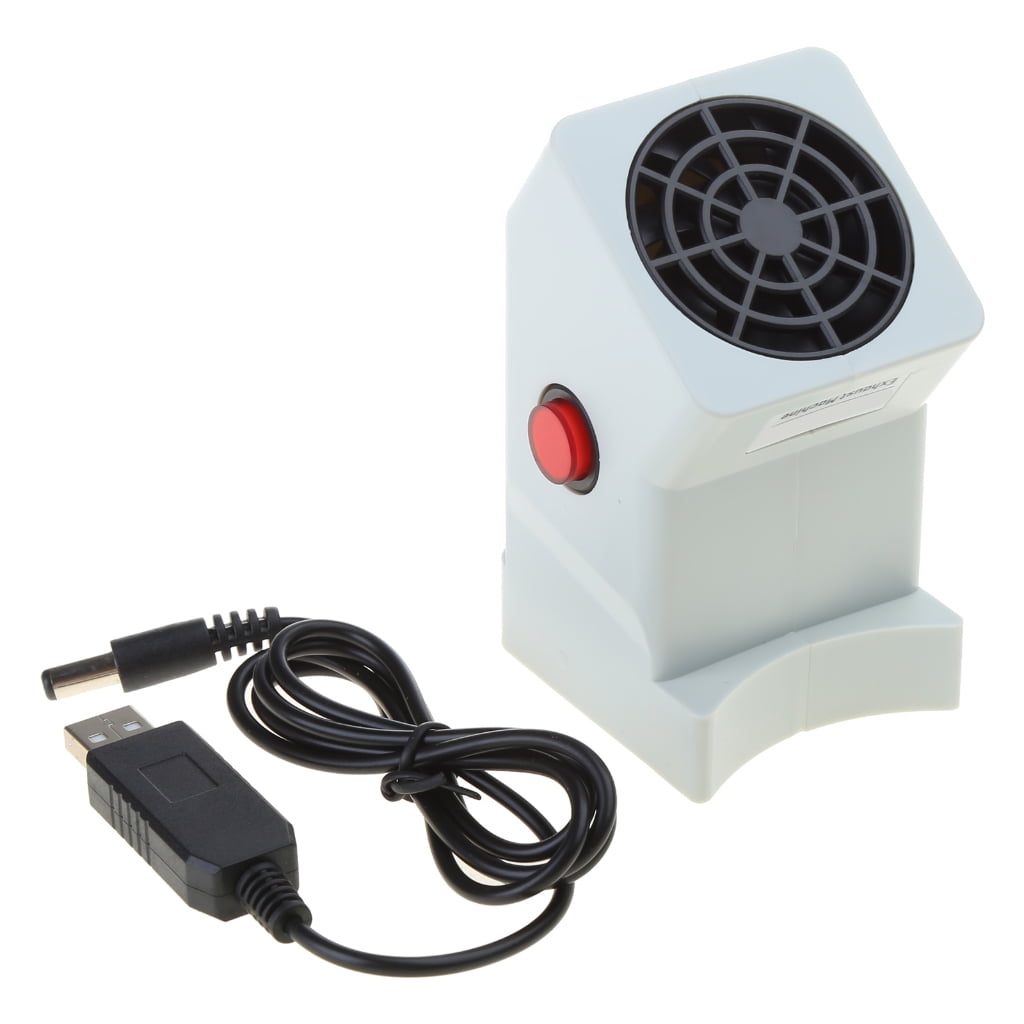 TIERPOP USB Fan Mini Fume Exhaust Fan Ventilation Fan Solder Fume Fan ...