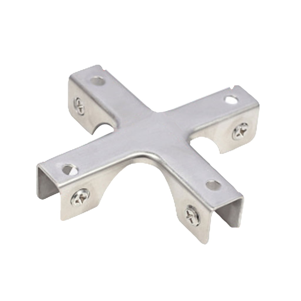 TIERPOP Upgrades Glass Panel Brackets L Shape Cube Connectors Glass ...