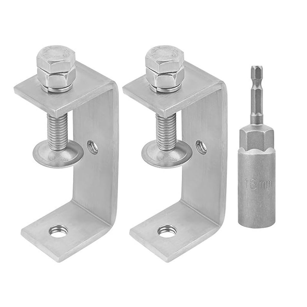 TIERPOP multifunction 304 Steel C Clamps Small 20mm Metal Clamps ...